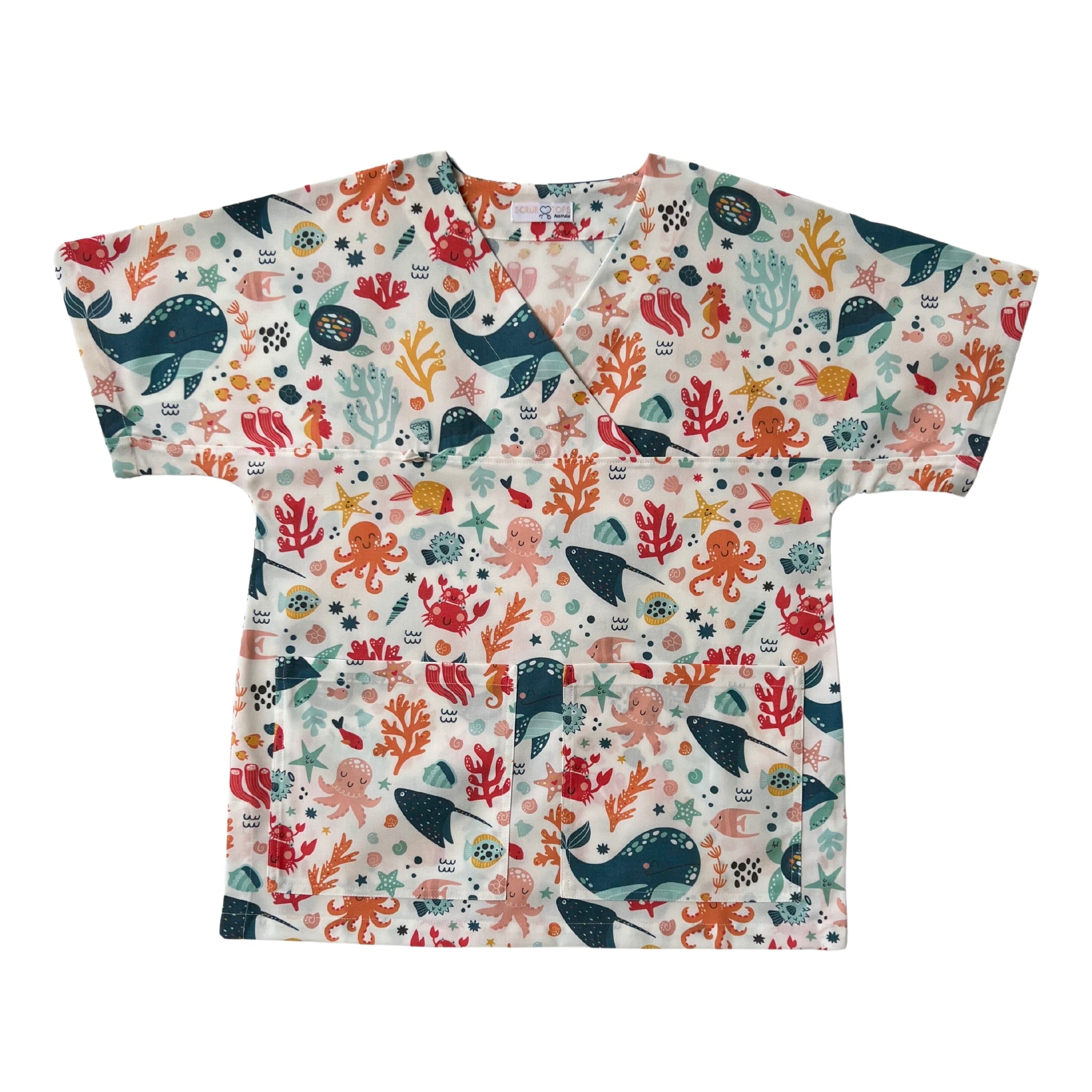 Fun Printed Scrub Tops By Scrub Tops Australia
