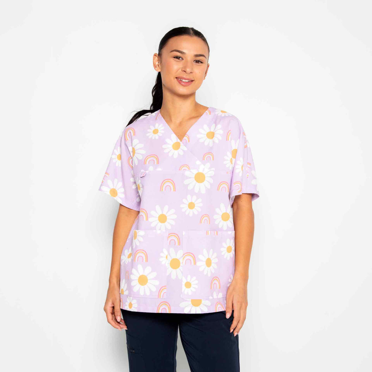 Fun Printed Scrub Tops by Scrub Tops Australia
