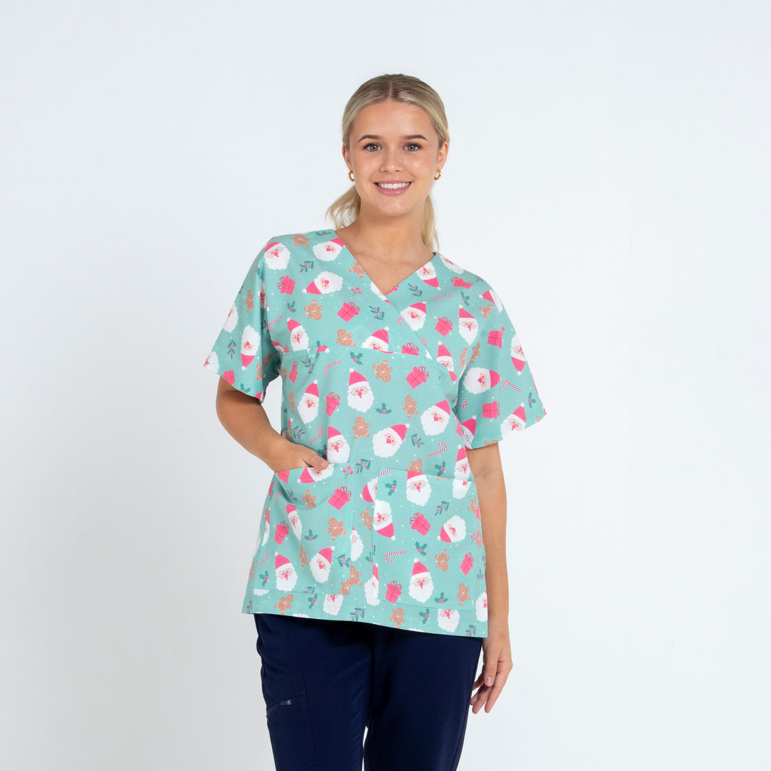 Christmas Scrub Tops by Scrub Tops Australia
