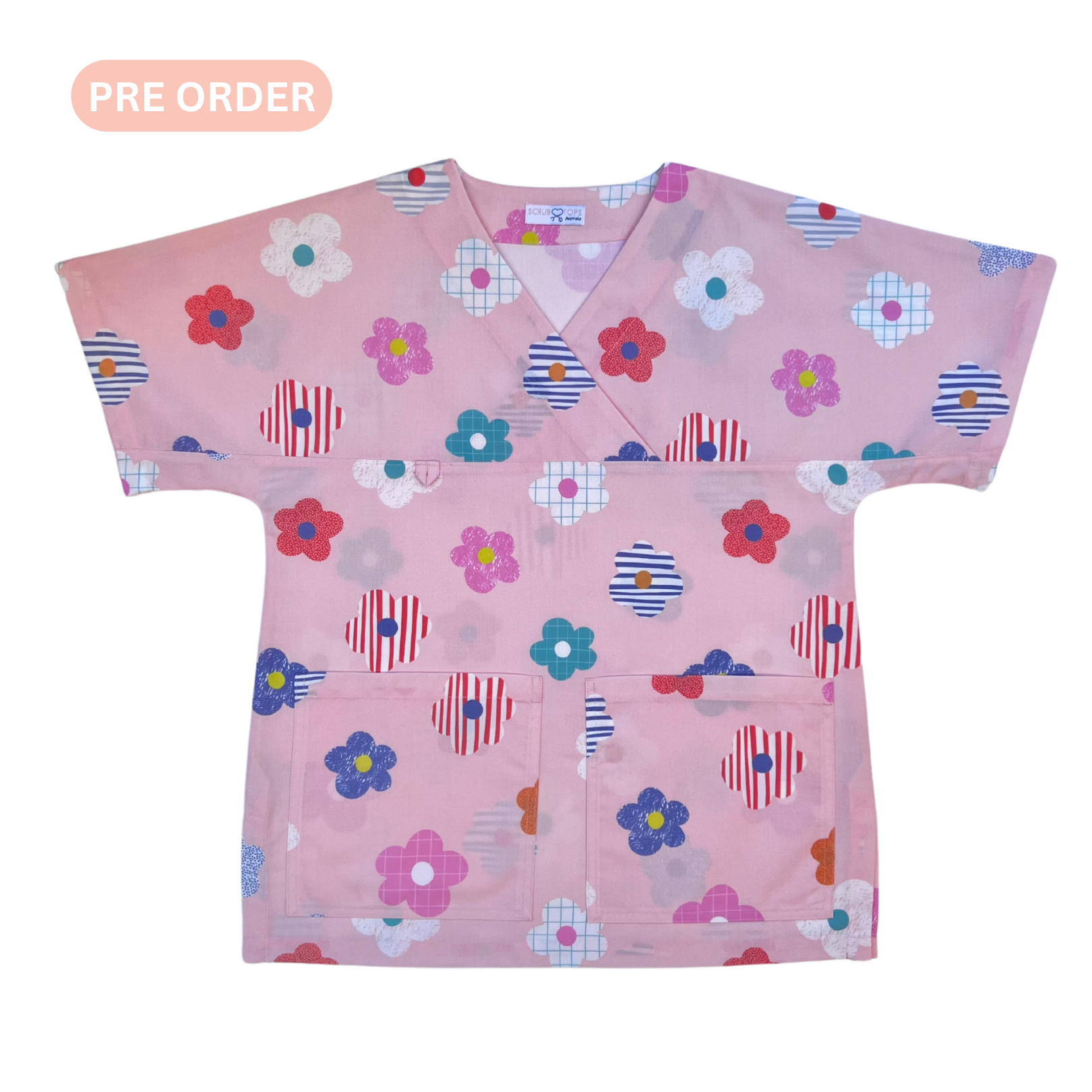 Fun Printed Scrub Tops by Scrub Tops Australia