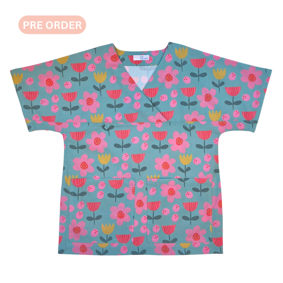 Fun Printed Scrub Tops by Scrub Tops Australia